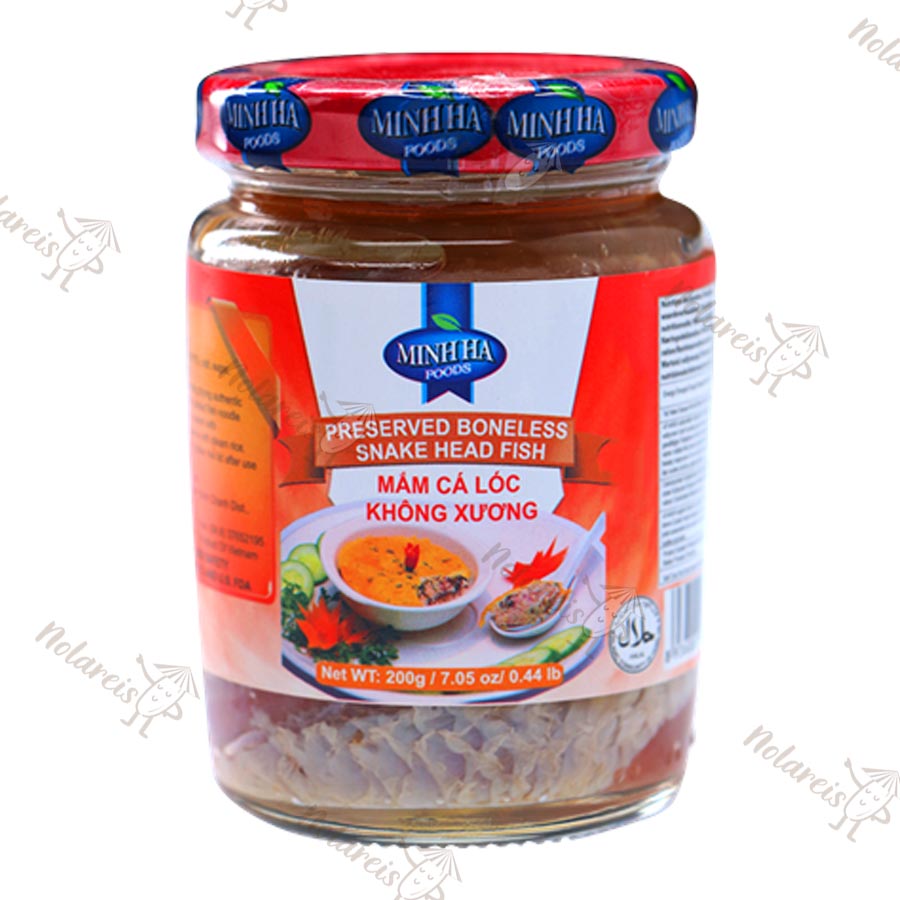 Minh Ha Preserved Boneless Snake Head Fish Mam Ca Loc 200g – Nolareis.De