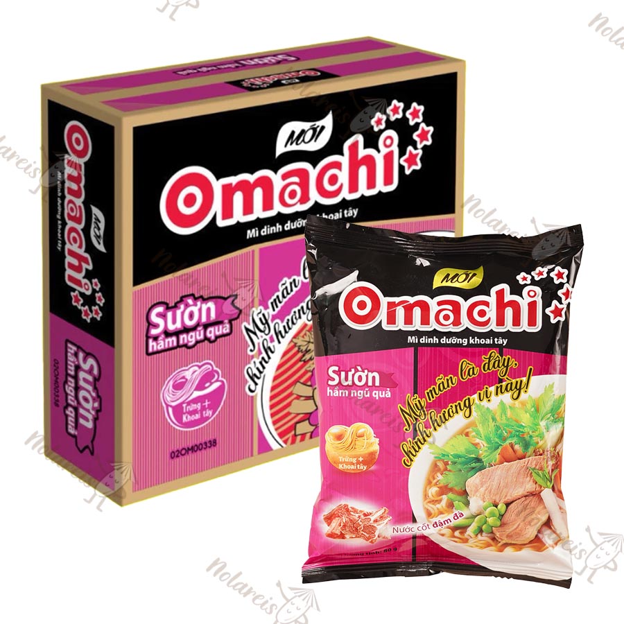 OMACHI Schweinefleisch-Nudeln Omachi Suon THUNG 30x79g – Nolareis.De